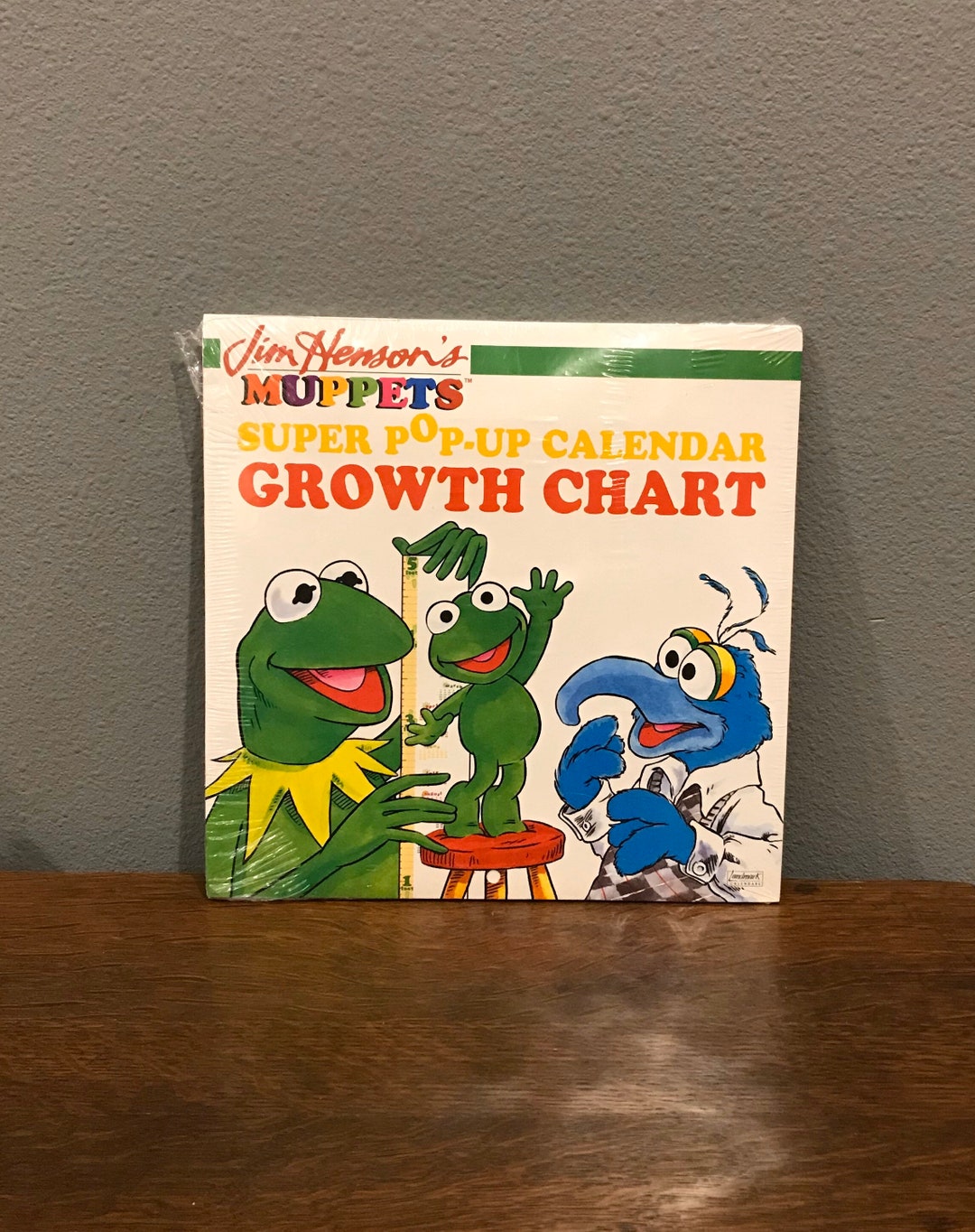 1996 Jim Henson’s Muppets Super Pop-up Calendar Growth Chart- Never ...