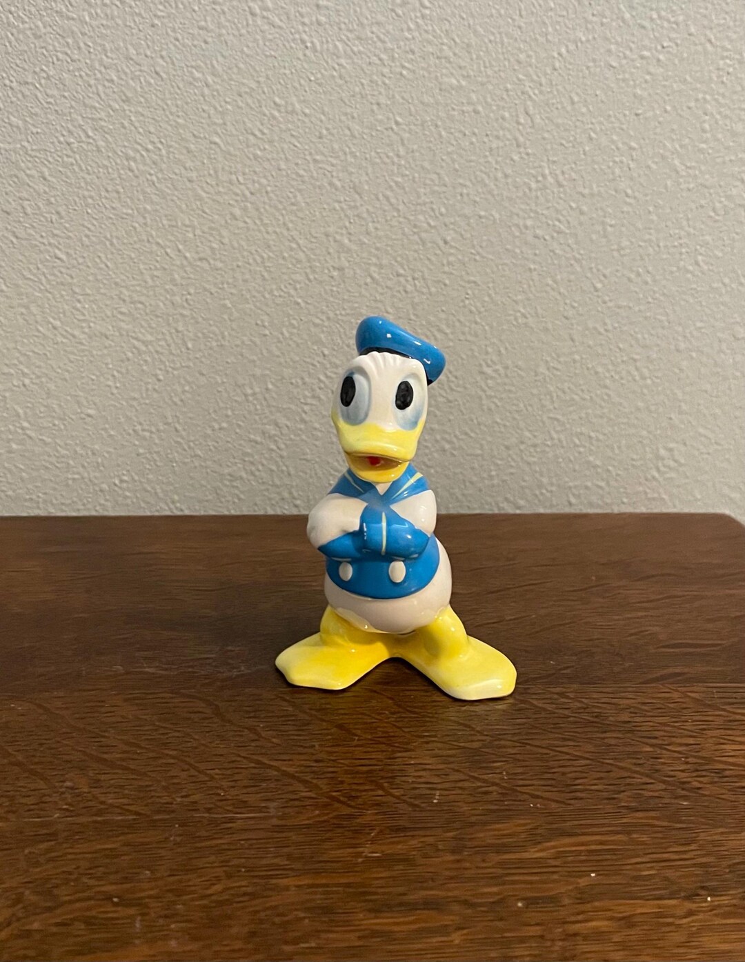 1960's Donald Duck Figurine- Vintage Donald Duck Figurine by Walt ...