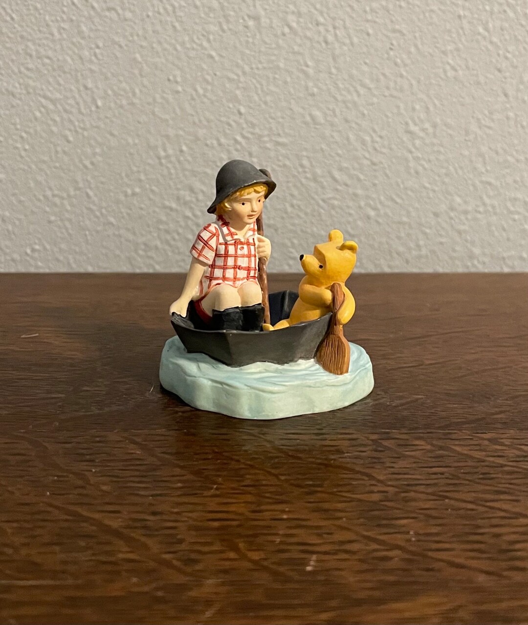 1990's Lenox Classic Pooh and Christopher Robin Figurine Thimble ...