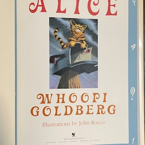 1992 First Edition, First Printing of Alice by Whoopi Goldberg ...