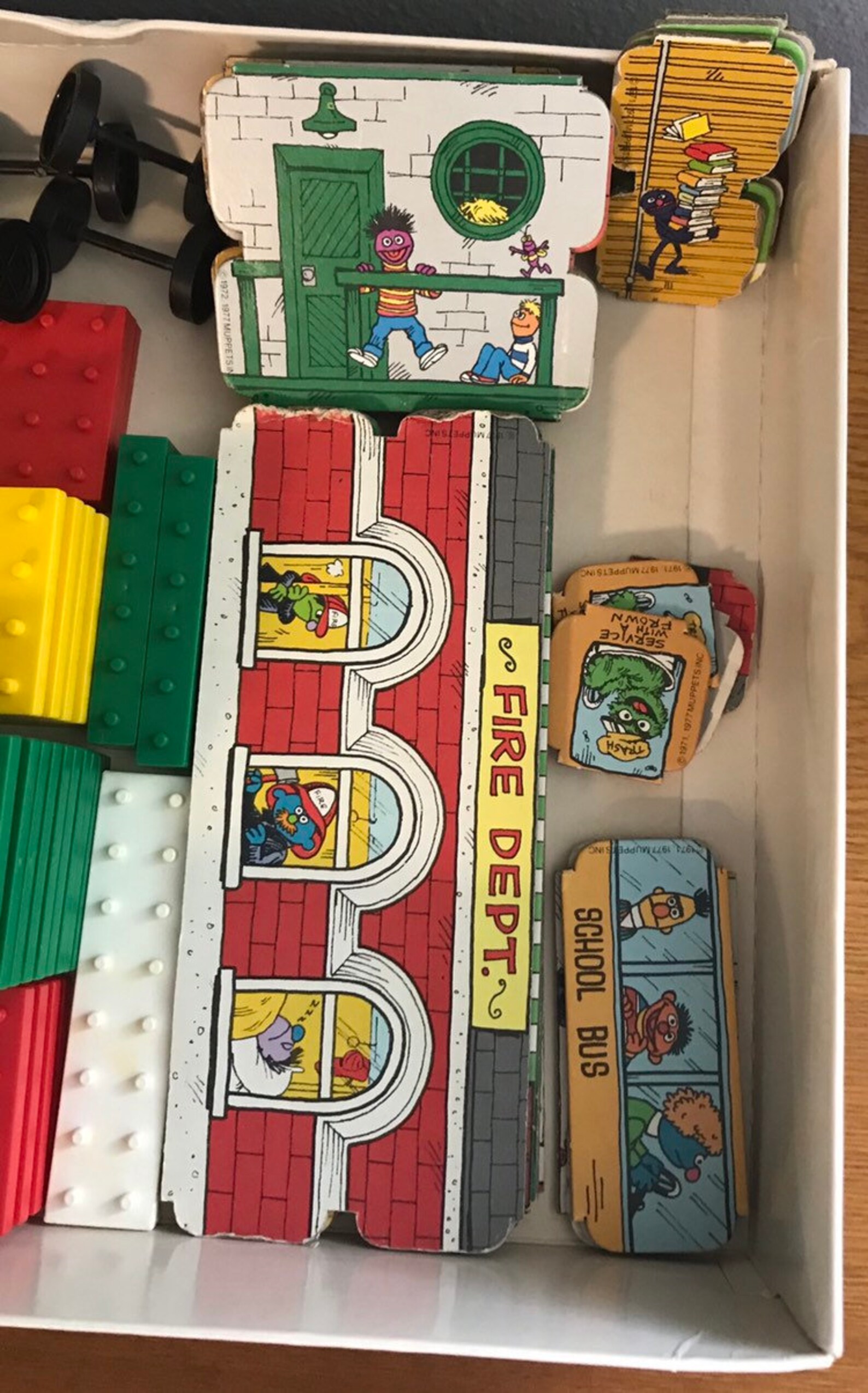 1977 Playskool Sesame Street American Bricks - Etsy