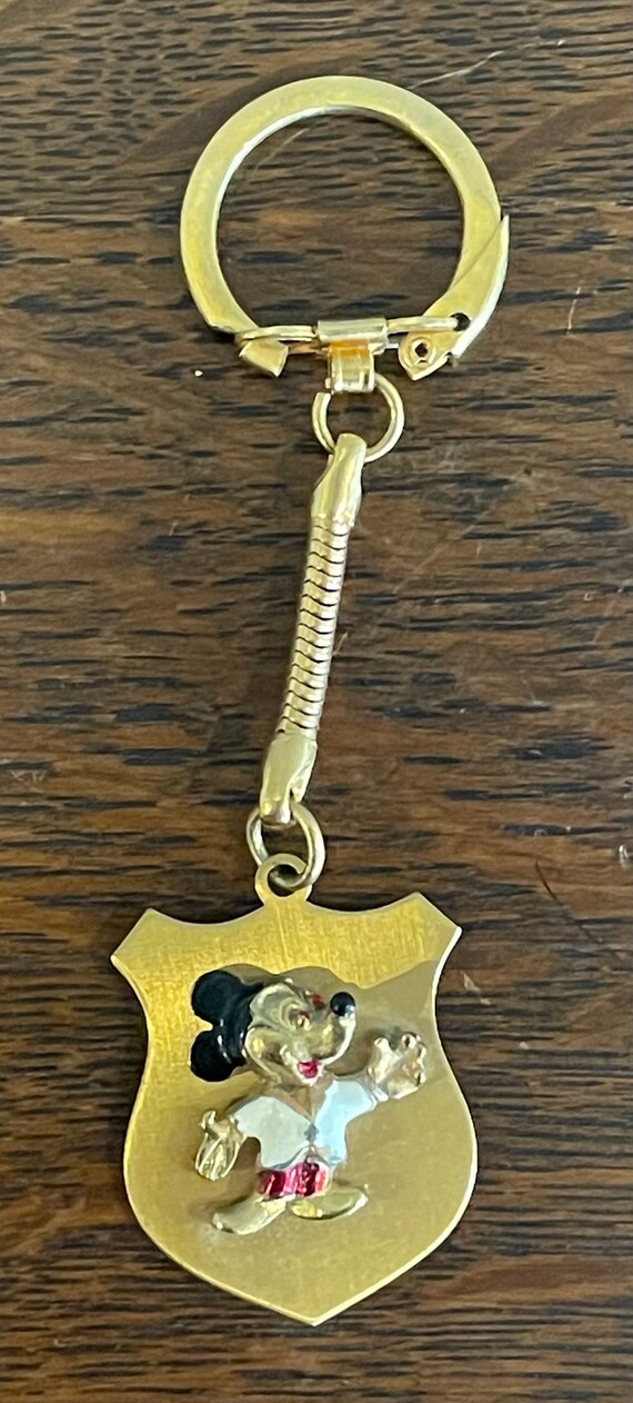 1960’s Disney Mickey Mouse Keychain- Vintage Mickey M… - Gem