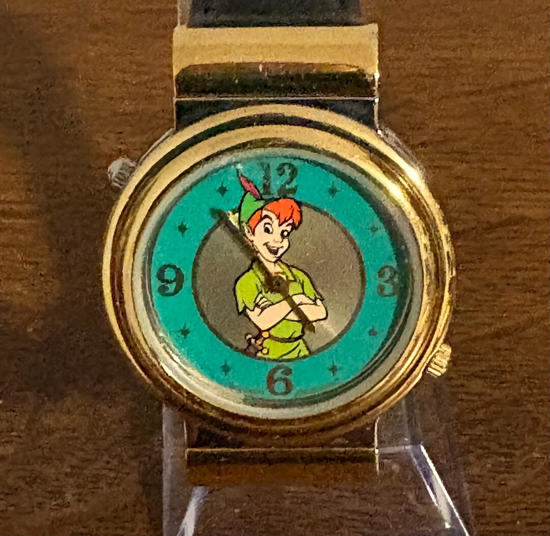 Disney Limited Edition Reversible Peter Pan an Captain Hook Watch, in ...