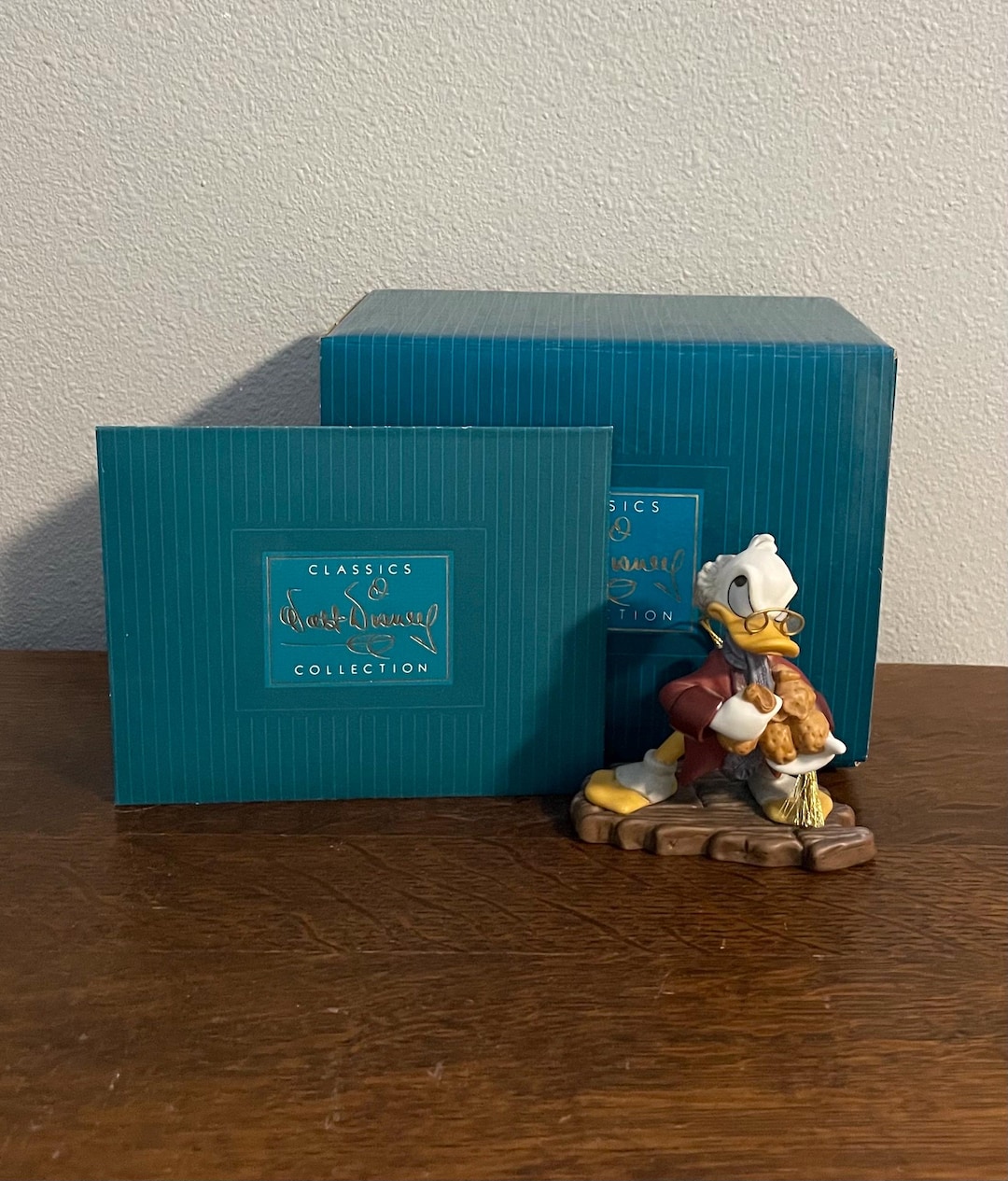 1990’s Walt Disney Classics Collection Scrooge Mcduck Ornament “bah ...
