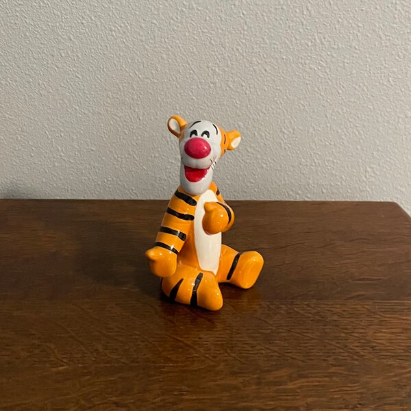 Ceramic Tigger Figurines - Etsy
