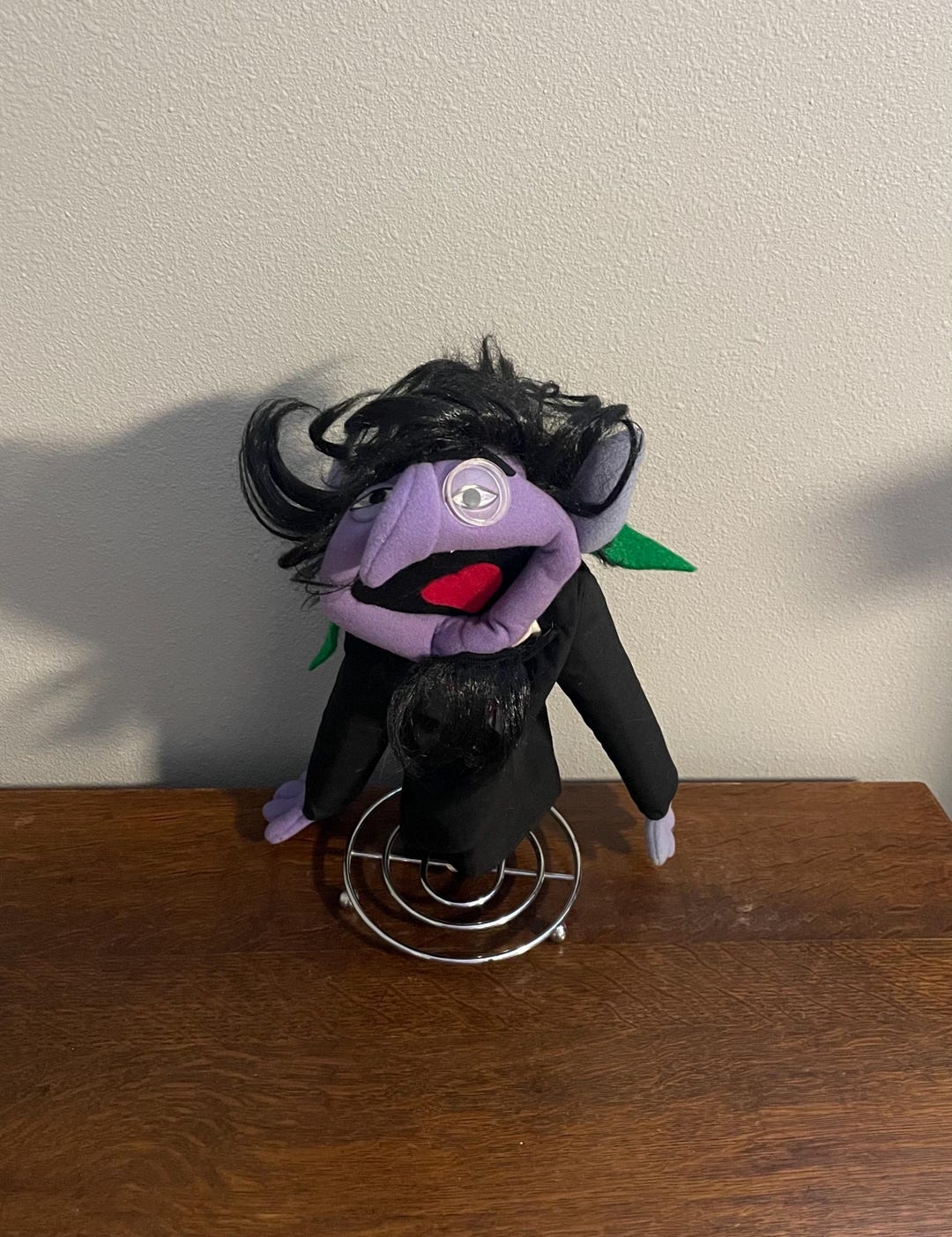 1976 Count Von Count Hand Puppet- Questor Education Products Sesame ...