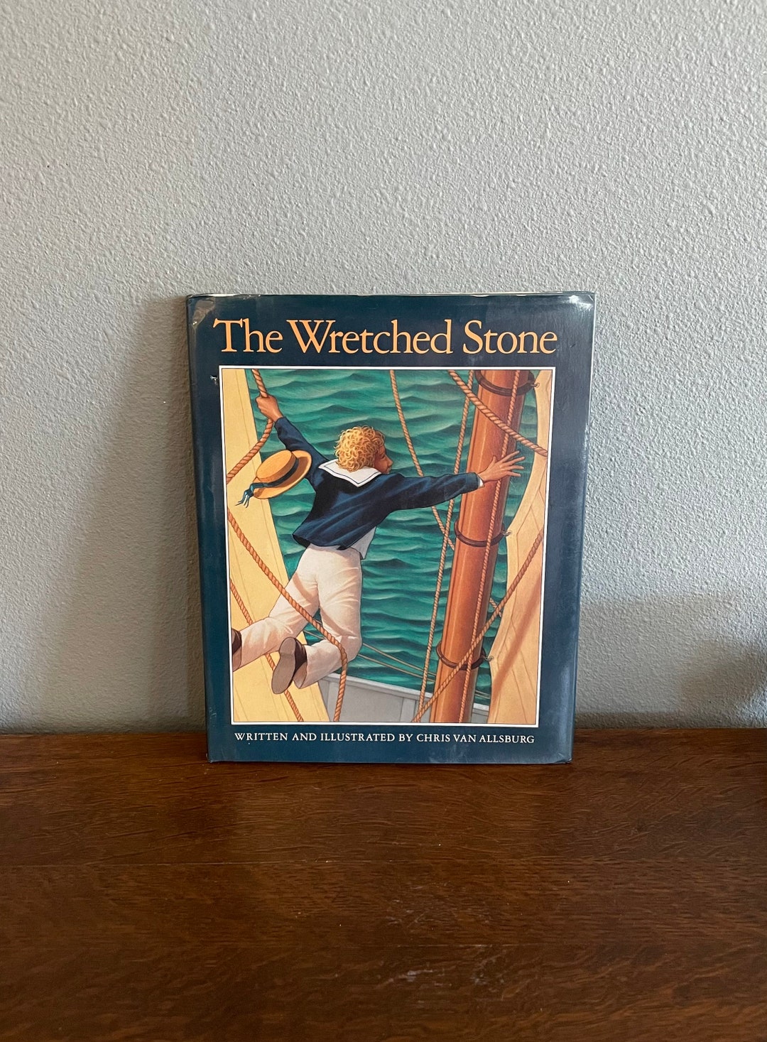 1991 First Edition, First Printing of the Wretched Stone by Chris Van ...