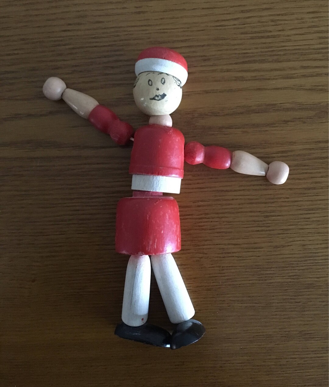 1930's Little Orphan Annie Wooden Jointed Doll- Wooden Harold Gray ...