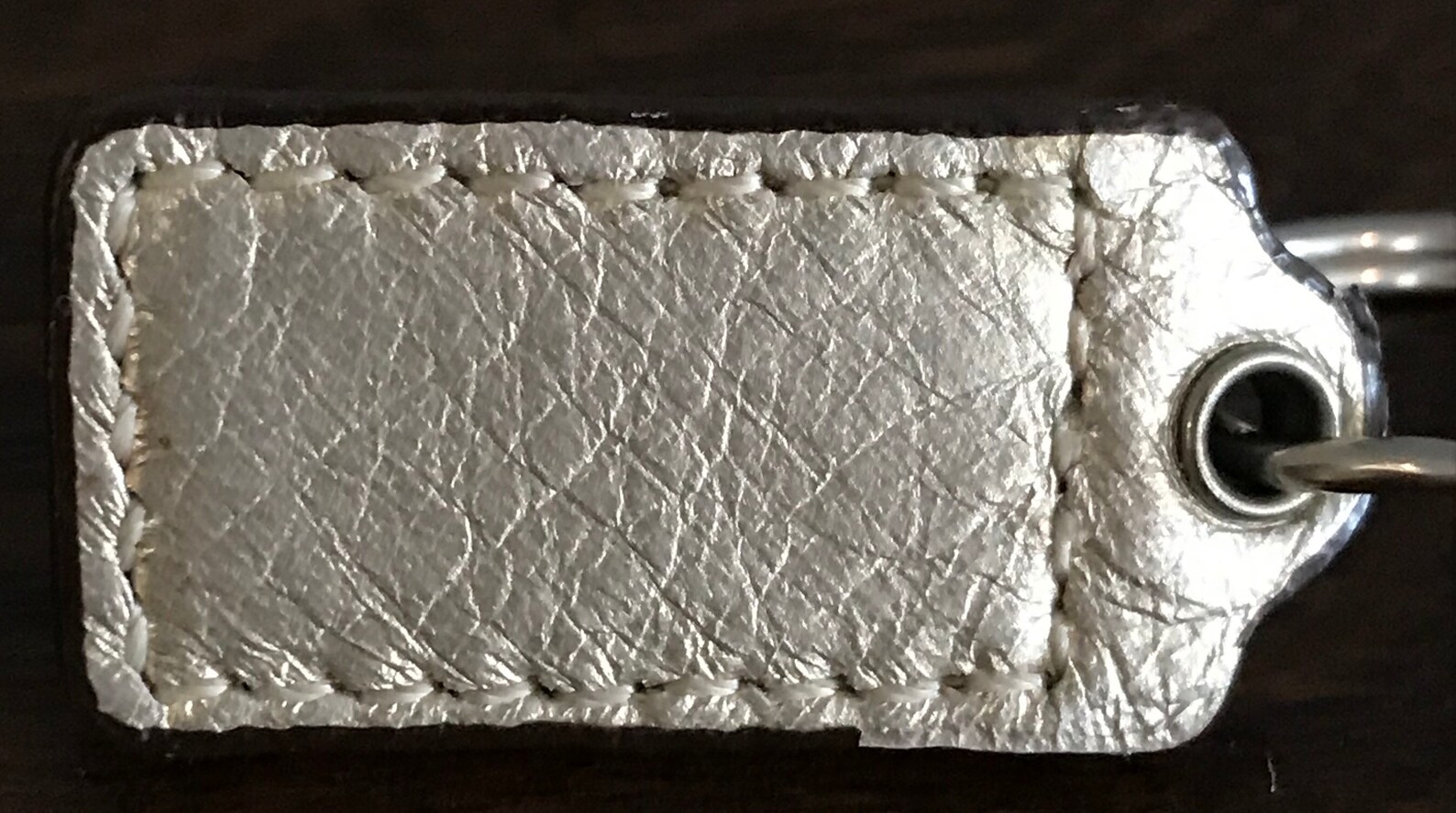 Vintage COACH Leather Keychain Small Gold Toned Leather Coach - Etsy