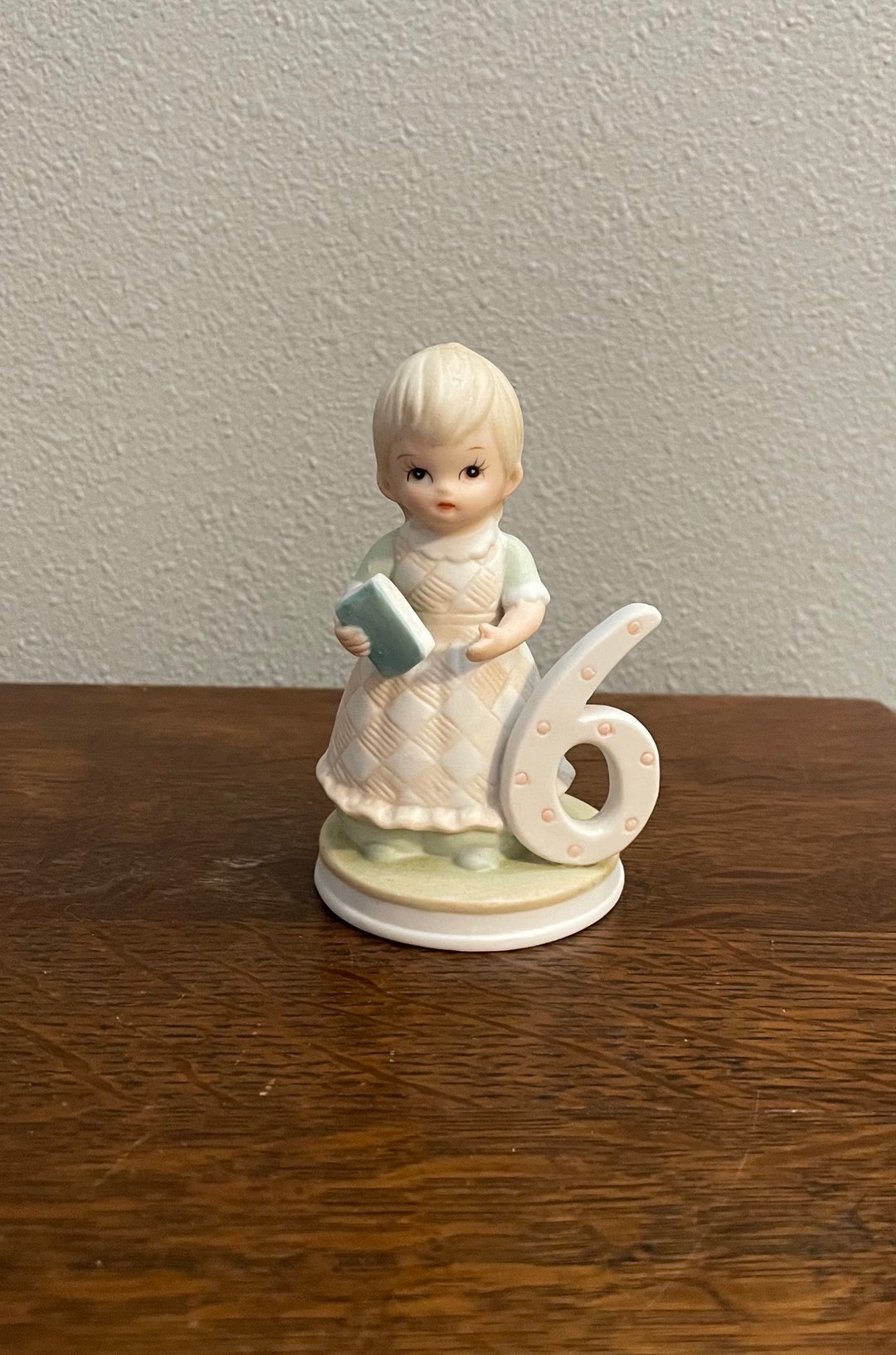 1982 Lefton China Christopher Collection Six Year Girl Figurine ...
