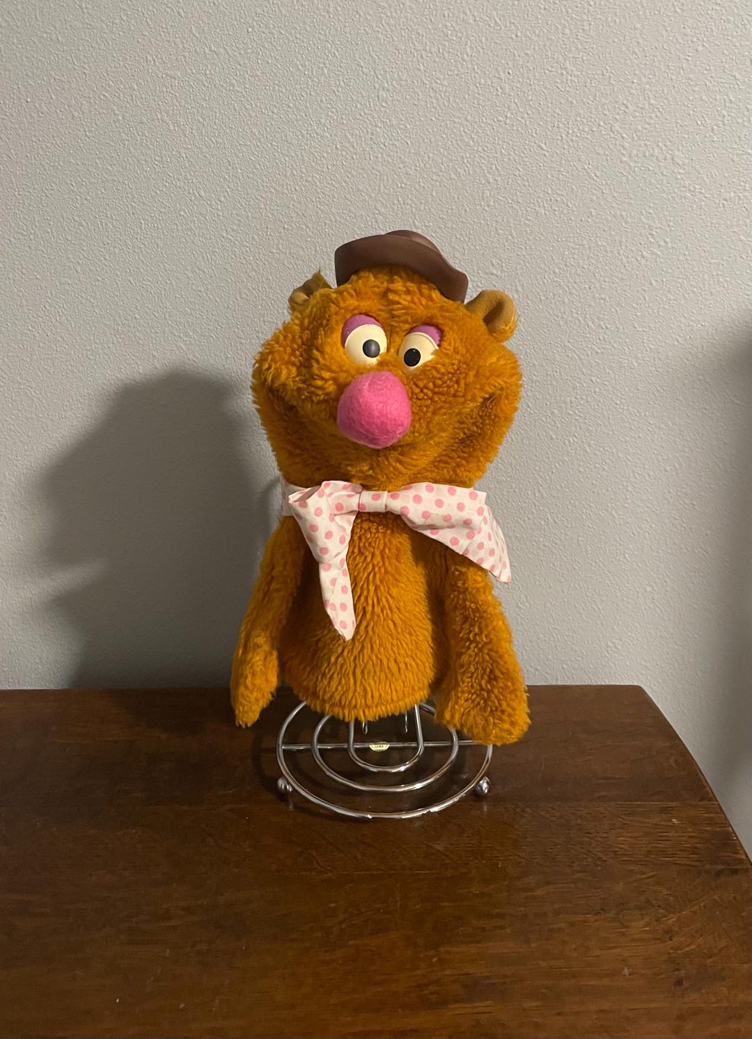 1978 Fisher Price Fozzie Bear Muppet Puppet- Vintage Muppet Fozzie ...