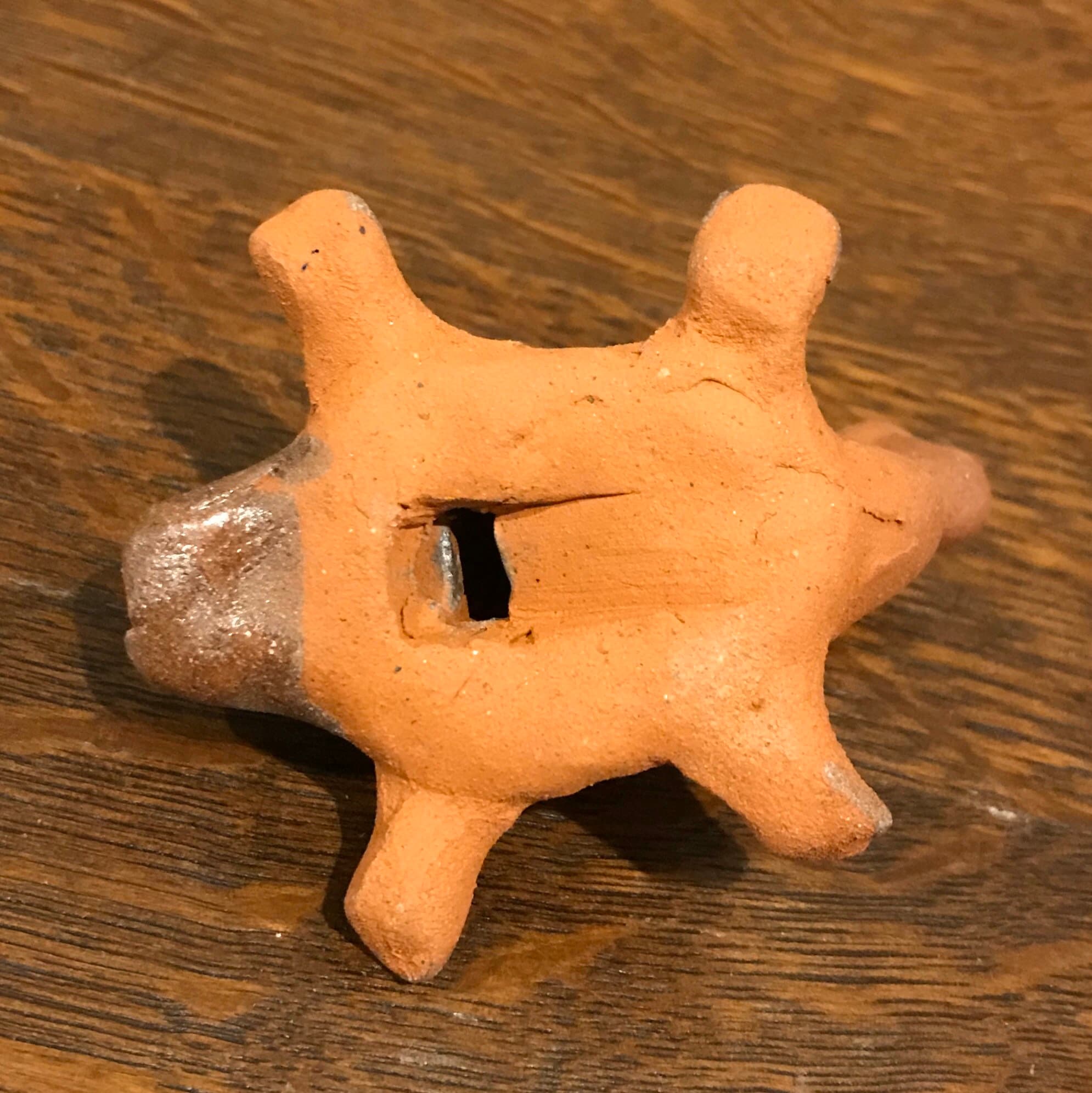 Vintage Pottery Dinosaur Whistle Handmade Clay Dinosaur | Etsy