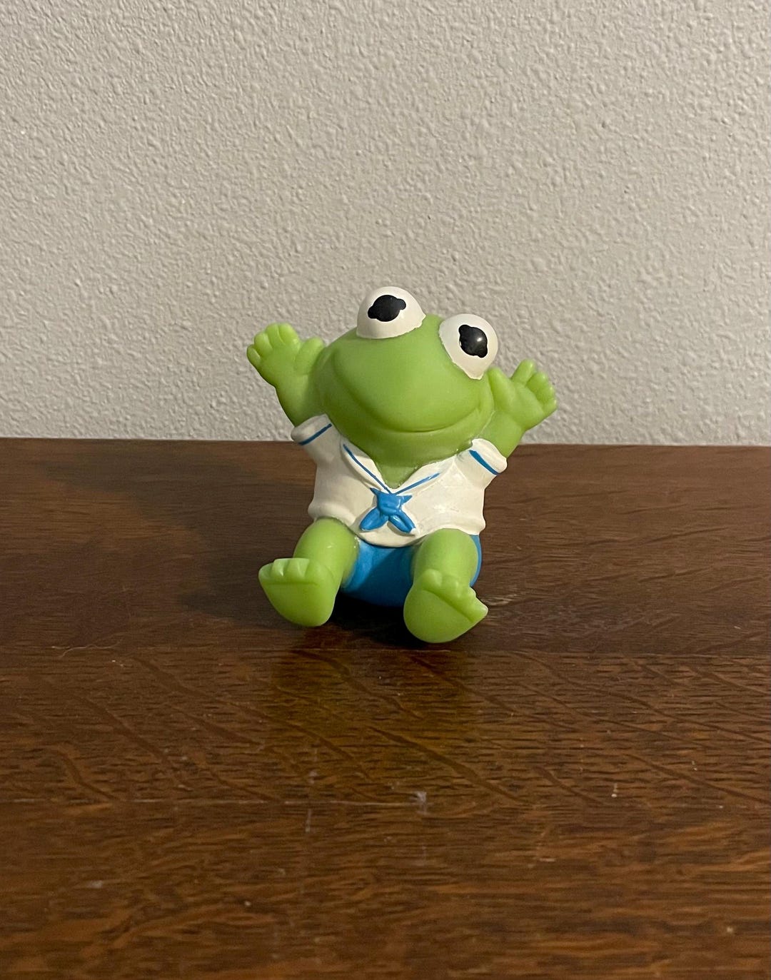 1989 Remco Baby Muppet Babies Kermit the Frog Squeeze Pal - Etsy