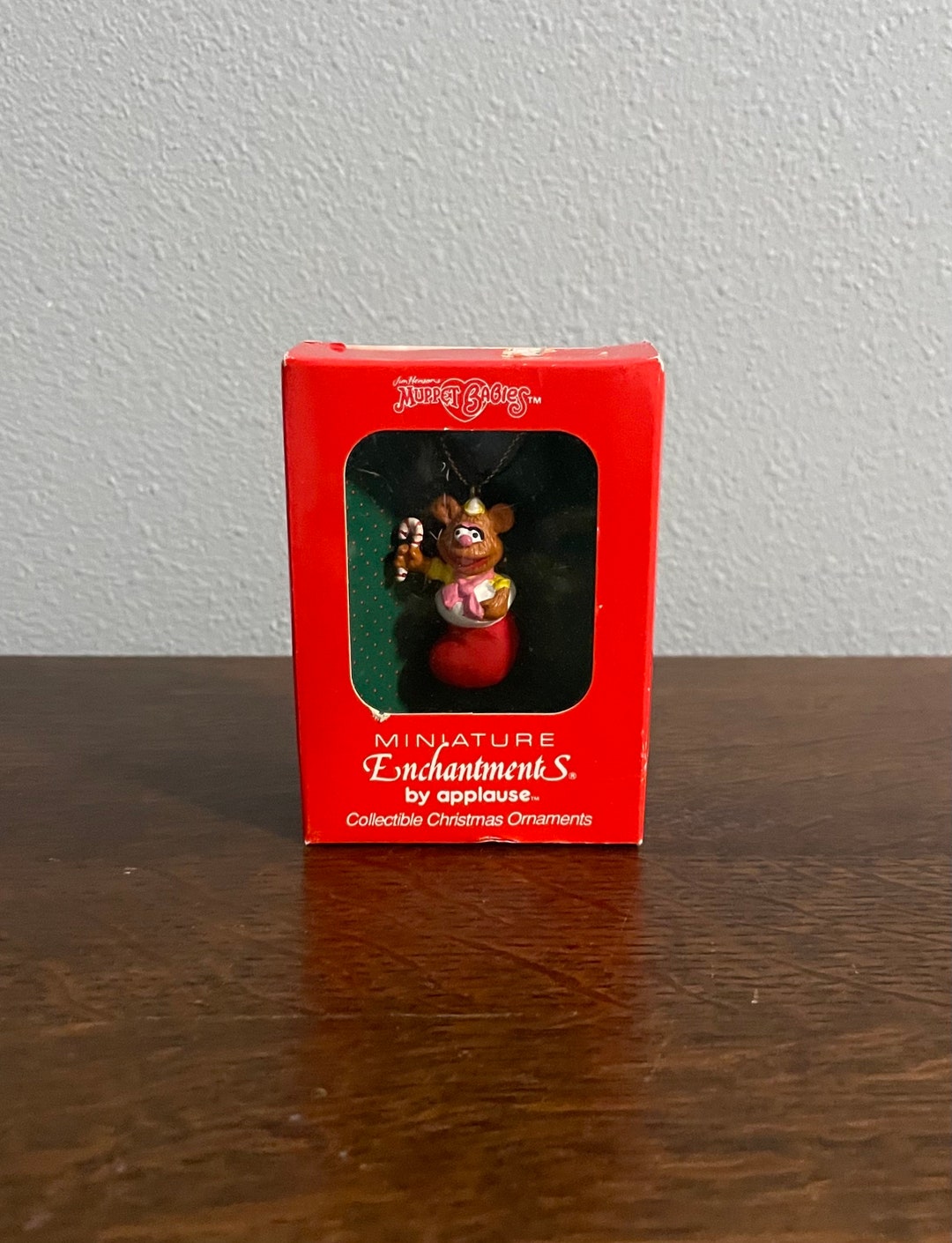 1980’s Applause Muppet Babies Fozzie Bear Miniature Ornament- Vintage ...