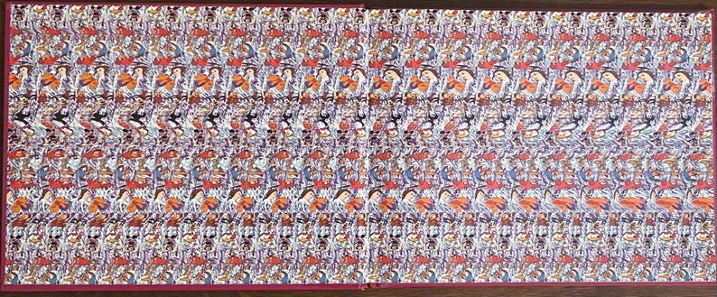 1994 Edition of Disney's Magic Eye- Vintage Disney Magic Eye Book - Etsy