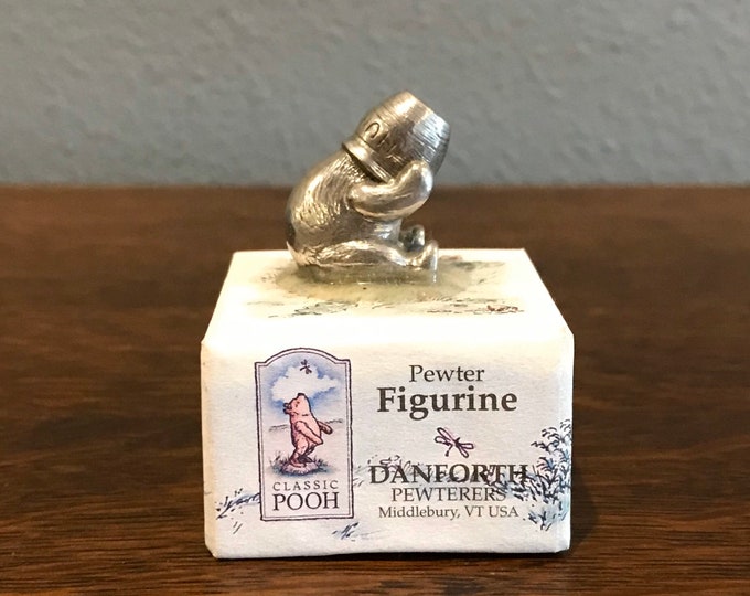 1990’s Danforth Pewter Classic Winnie the Pooh Pewter Figurine- Small ...
