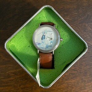1990's Kermit Collection “kermit Green on Green” Watch- Vintage ...