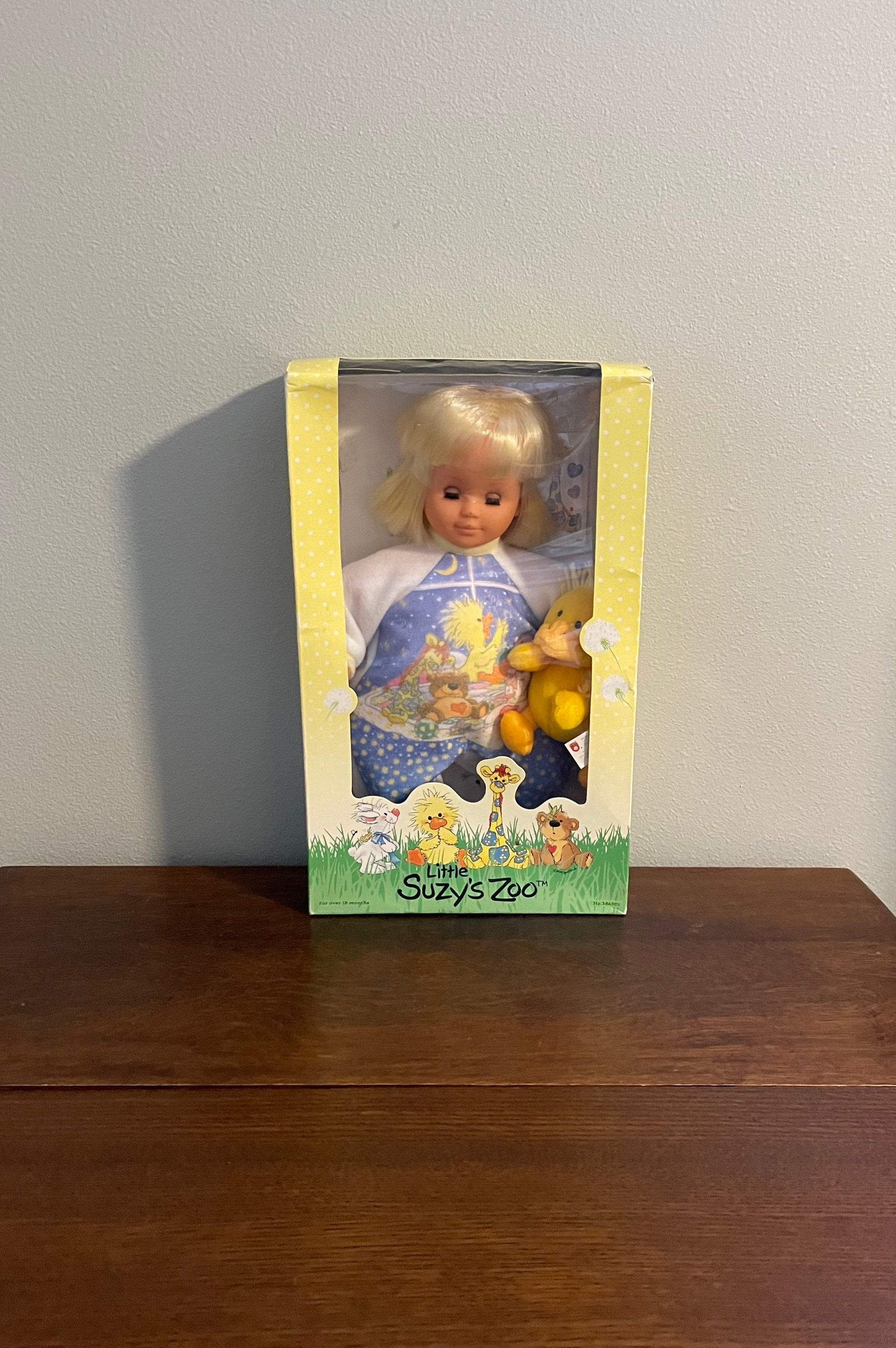 1999 Suzy's Zoo Witzy Kids Doll and Stuffed Duckling 1999 Suzy's Zoo Witzy Kids Doll and Stuffed Duckling
