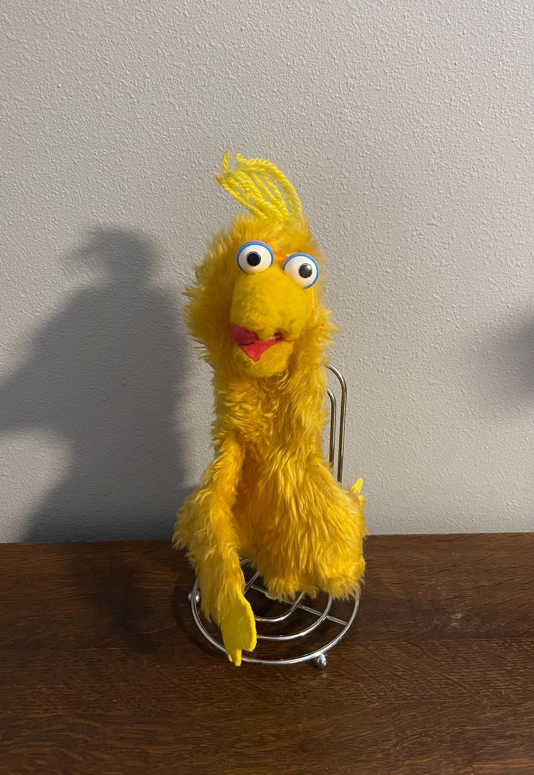 1980 Child Guidance Big Bird Hand Puppet- Vintage Sesame Street Big ...