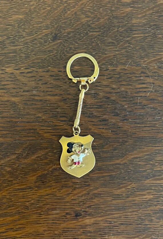1960’s Disney Mickey Mouse Keychain- Vintage Mickey M… - Gem