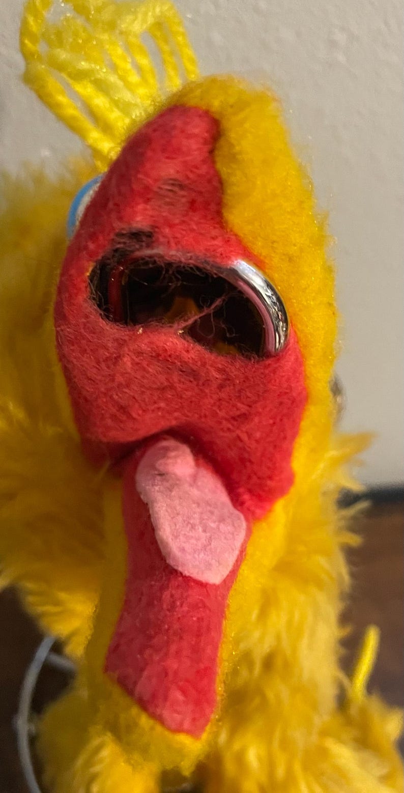 1980 Child Guidance Big Bird Hand Puppet- Vintage Sesame Street Big ...