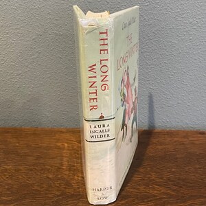 1968 Edition of the Long Winter by Laura Ingalls Wilder, Illustrated by ...