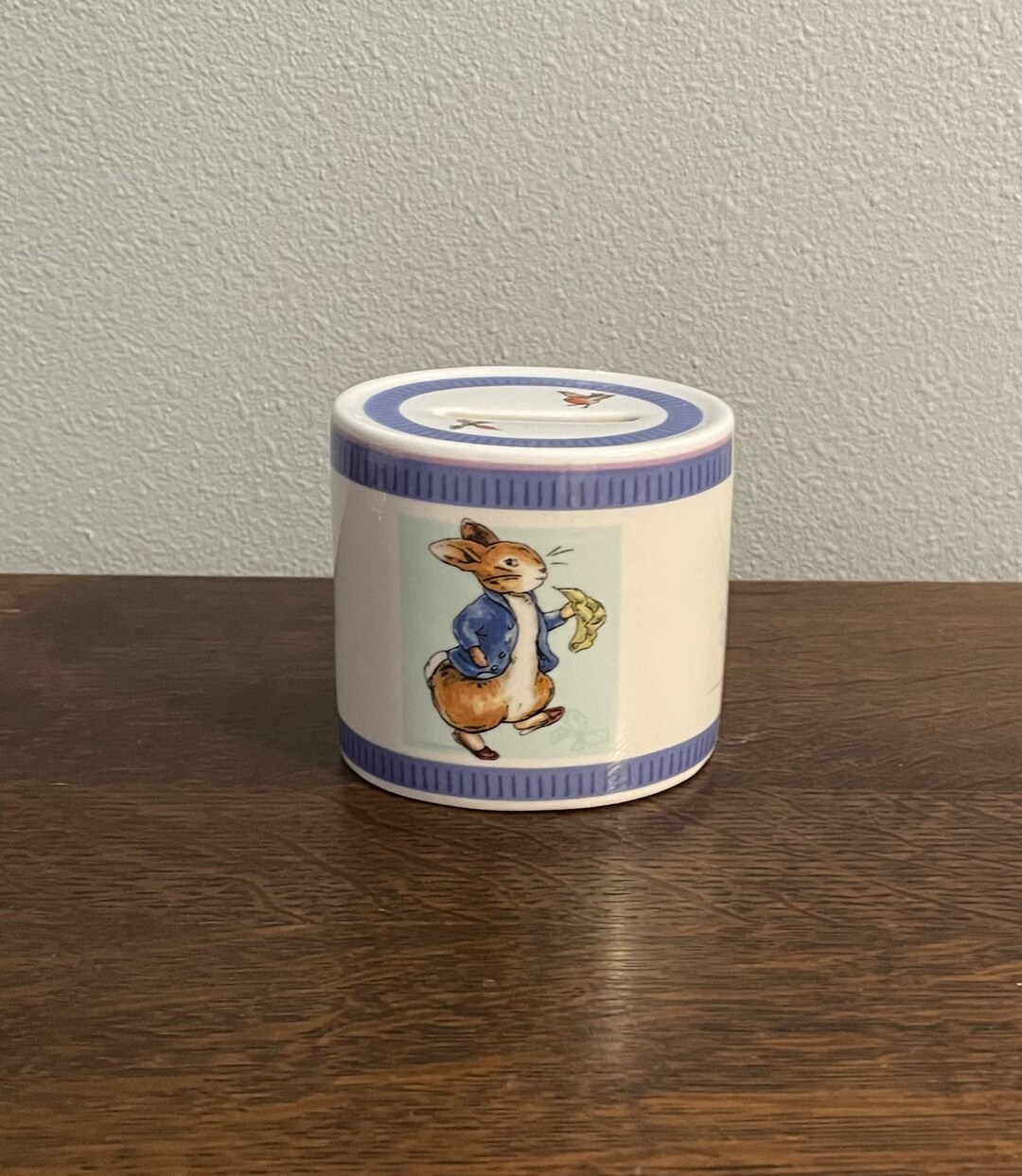 2001 Wedgwood the Tale of Peter Rabbit Bank- Vintage Beatrix Potter ...