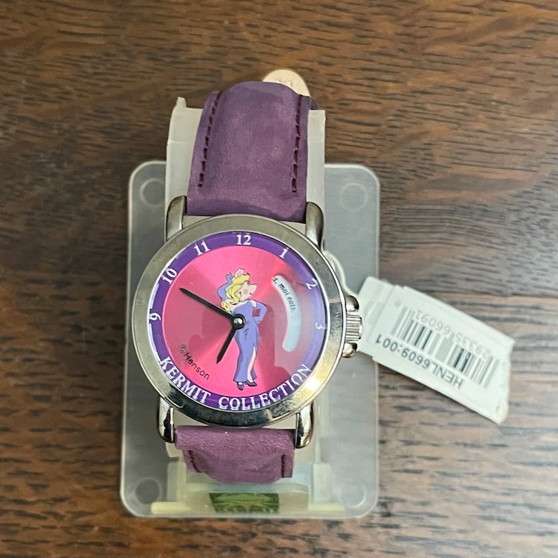 1990s Miss Piggy Watch Vintage Genender International Kermit - Etsy