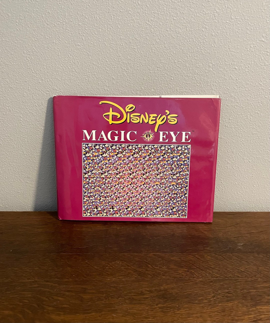 1994 Edition of Disney's Magic Eye Vintage Disney Magic Eye Book - Etsy