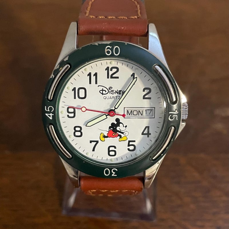 Mickey Mouse Watch - Etsy