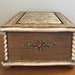 1960's Hand Painted Wooden Anri Musical Jewelry Box Vintage Large Anri ...