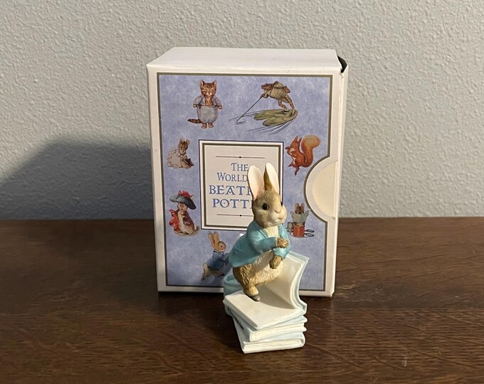 1996 Border Fine Arts Peter Rabbit Figurine - Etsy