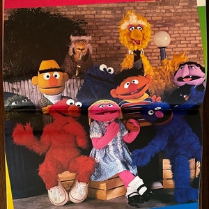1989 Sesame Street Live Program and Activity Book Vintage | Etsy