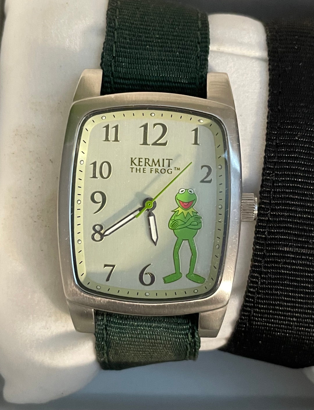 Limit Edition Fossil Kermit the Frog Watch- Vintage Kermit Muppets ...