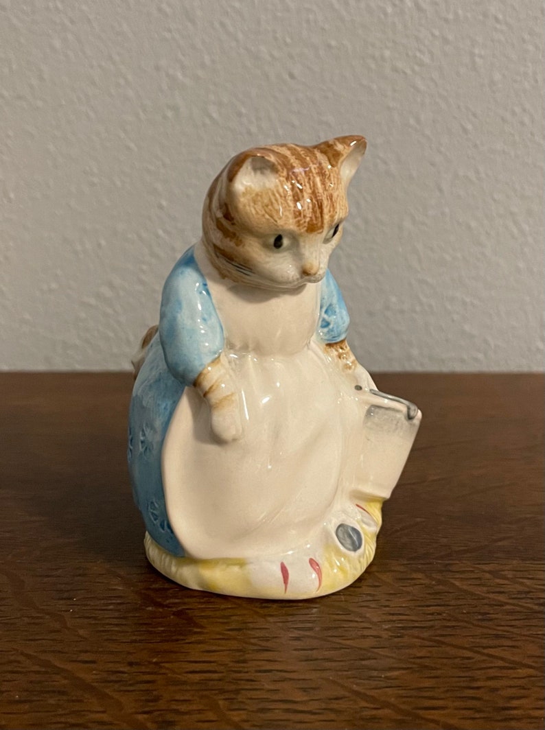 Ribby and the Patty Pan Beatrix Potter Figurine Royal - Etsy