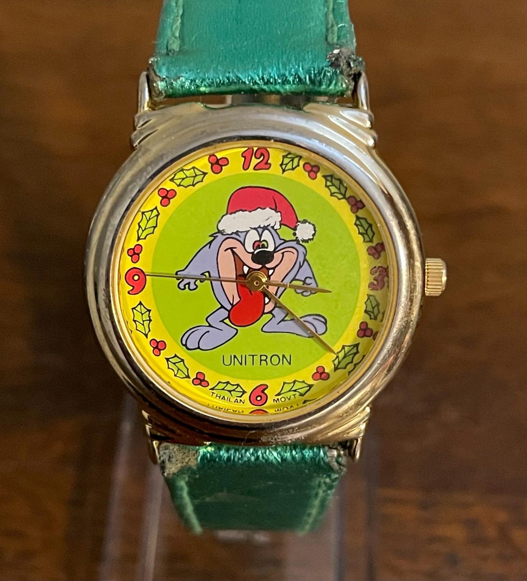 1994 Unitron Tiny Toons Adventures Dizzy Devil Christmas Watch- Vintage ...