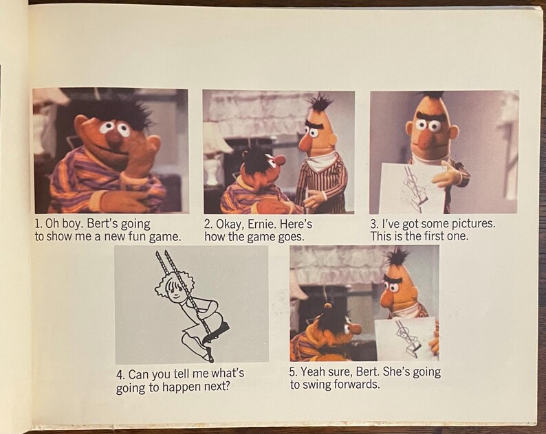 1970 Edition of the Sesame Street Book of Puzzles- Book Club Edition - Etsy
