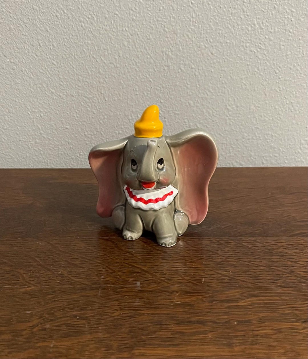 1970’s Walt Disney Productions Dumbo Figurine- Vintage Ceramic Disney ...