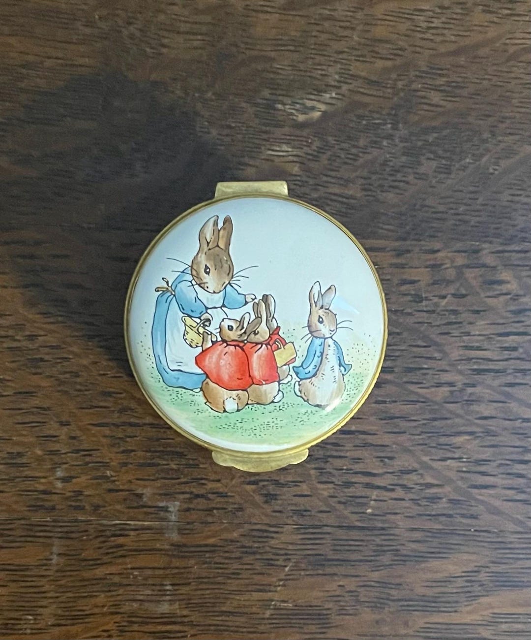 Crummles Enamel the Tale of Peter Rabbit Box- Vintage Crummles & Co ...