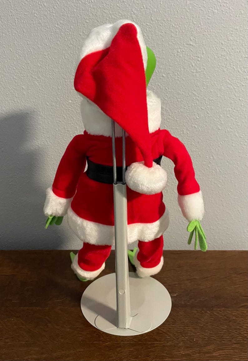 1990 Hamilton Gifts Santa Kermit the Frog Doll- Vintage Christmas ...