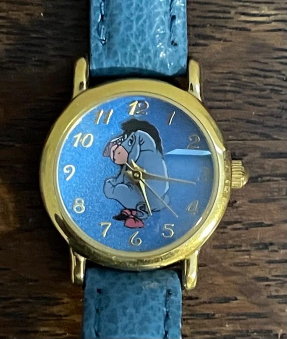 1990's Fossil Disney Store Exclusive Eeyore Watch- Vi… - Gem