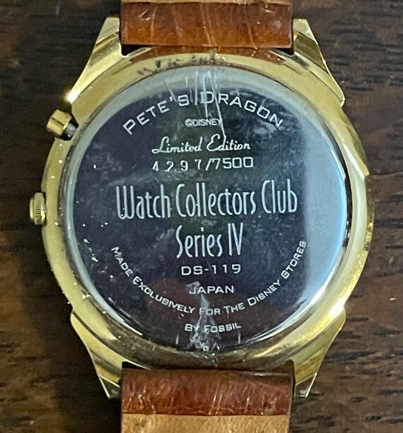 Disney Watch Collectors Club Series IV Pete’s Dragon … - Gem