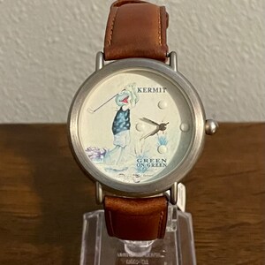 1990's Kermit Collection “kermit Green on Green” Watch- Vintage ...