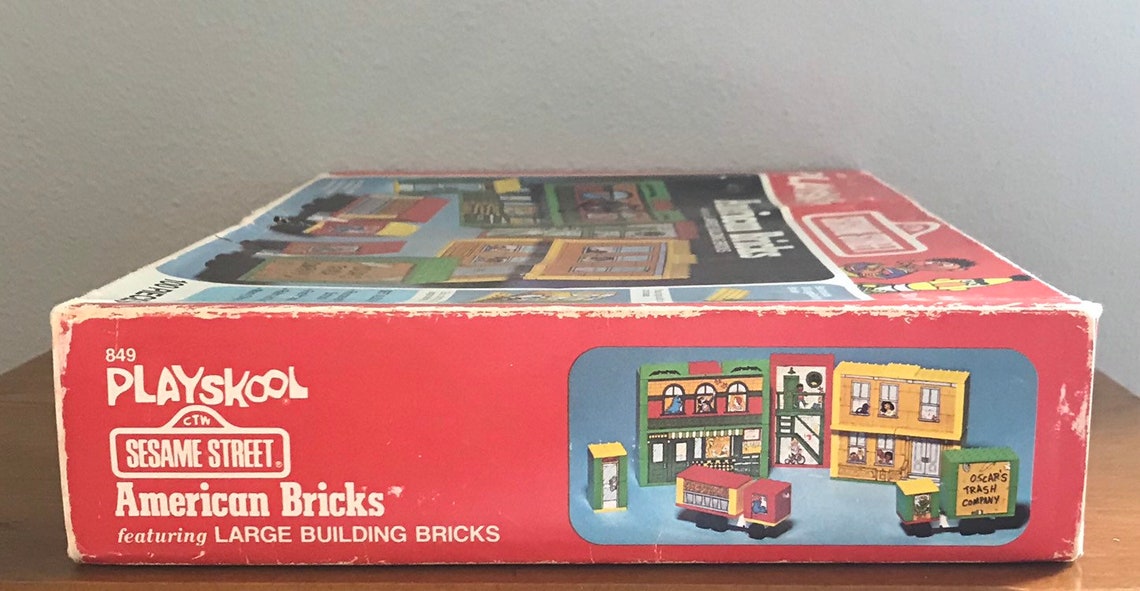 1977 Playskool Sesame Street American Bricks - Etsy