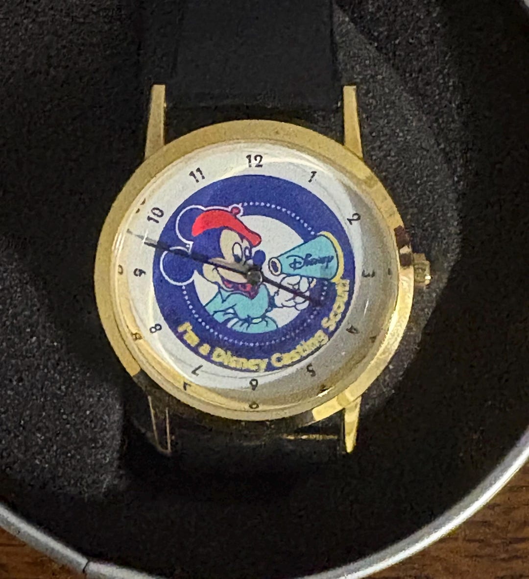 Disney Casting Scout Watch- Vintage Mickey Mouse Cast Member Watch - Etsy