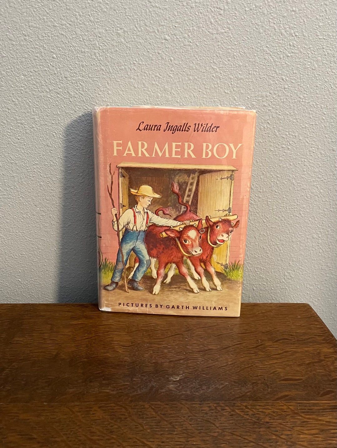 1953 First Edition THUS of Farmer Boy by Laura Ingalls Wilder ...