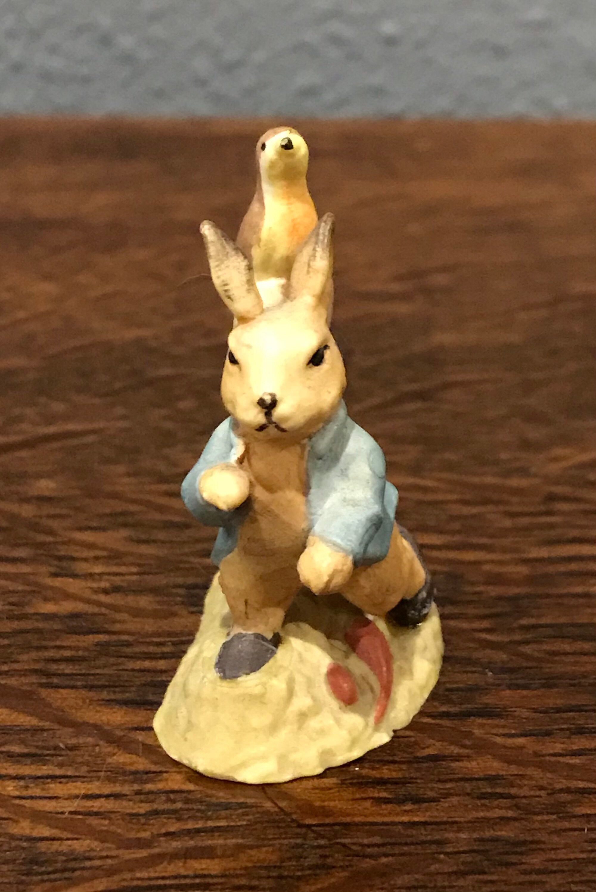 1980 Beatrix Potter Peter Rabbit Anri Toriart Figurine - Etsy España