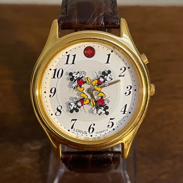Mickey Mouse Watch - Etsy