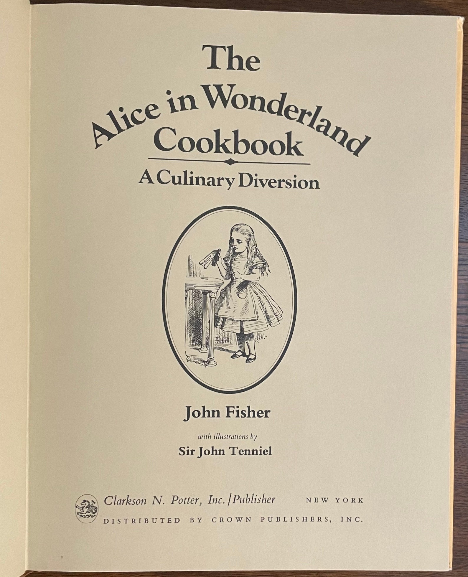 1975 First Edition, First Printing of Alice in Wonderland Cookbook: a ...