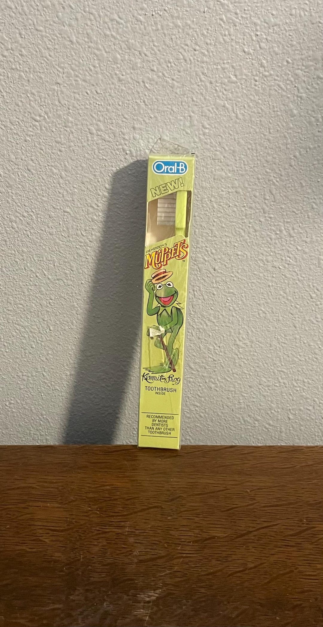 1984 Oral-b Muppets Kermit the Frog Kid’s Toothbrush- Vintage Muppets ...